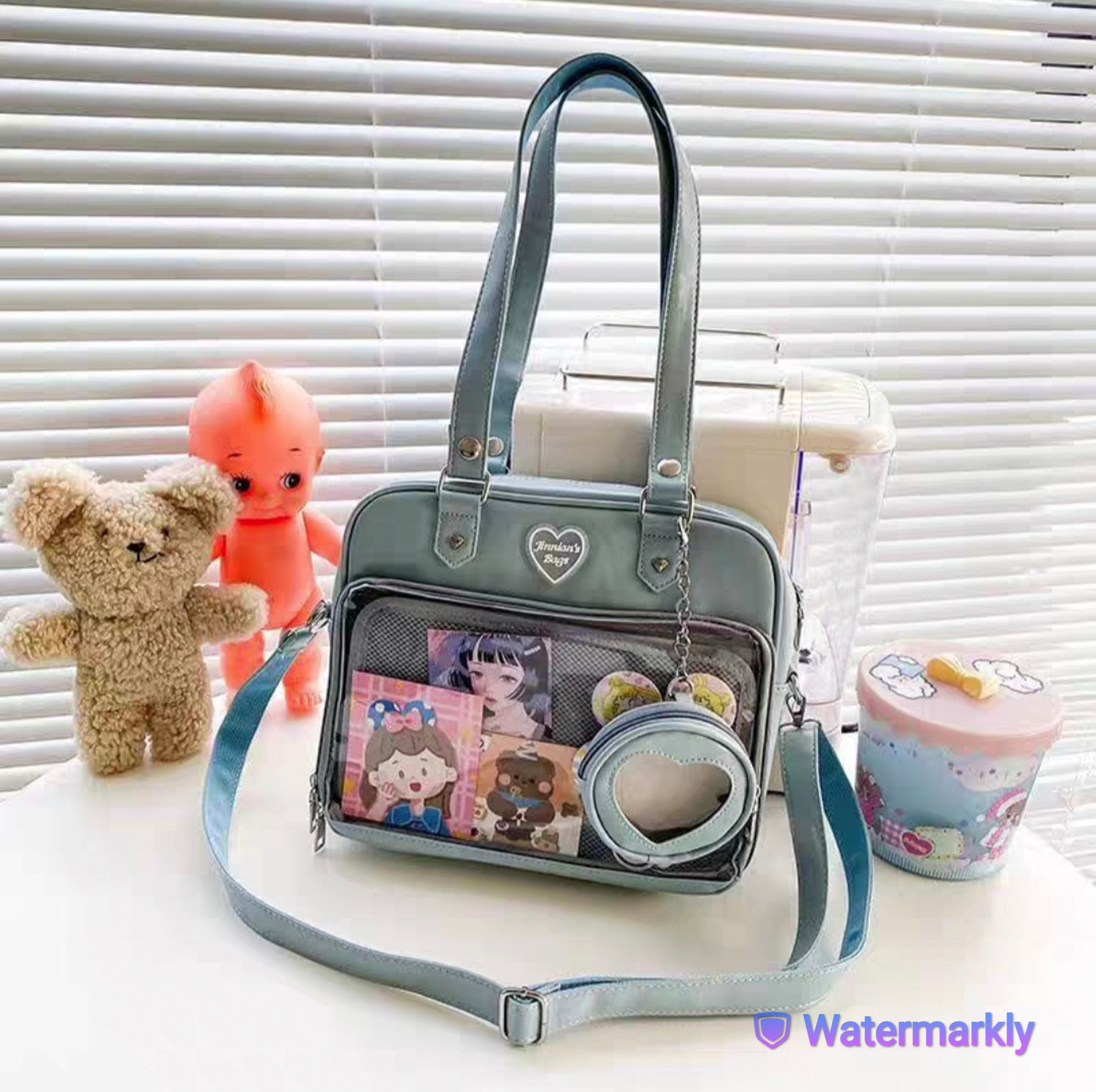 Anime Cosplay Ita Bag Crossbody Backpack Large Canvas Shoulder Tote ...
