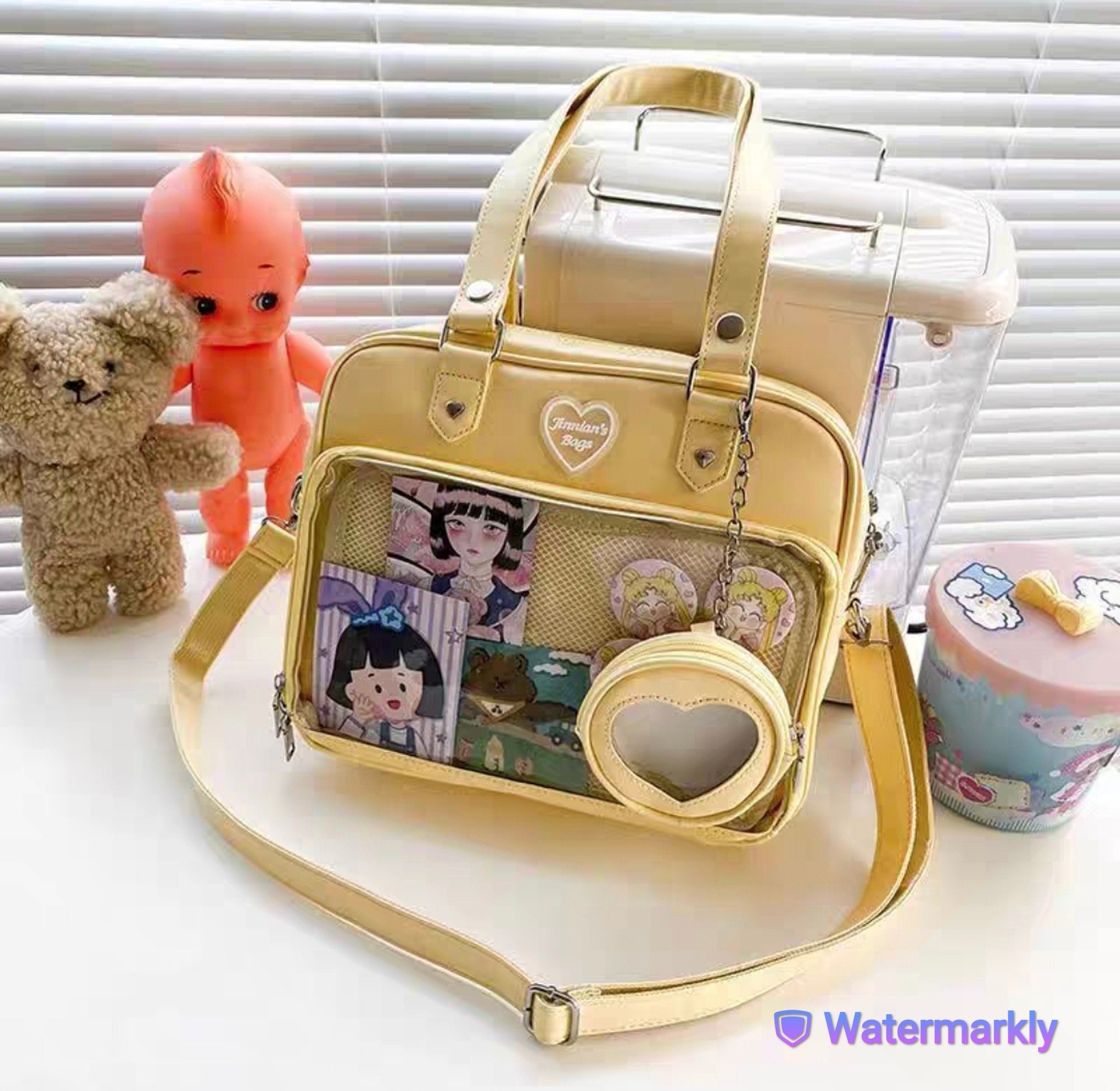 Anime Cosplay Ita Bag Crossbody Backpack Large Canvas Shoulder Tote ...