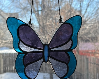 Stained Glass Butterfly Wİng - Etsy