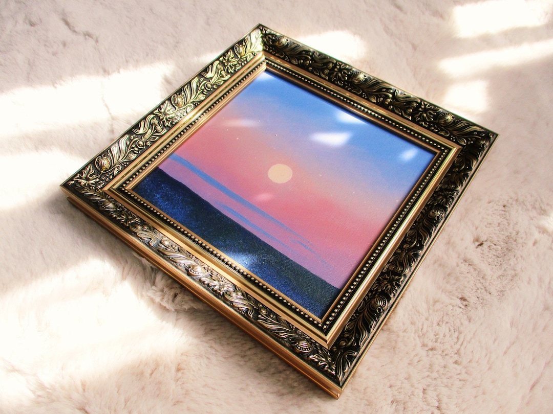 Original Handmade Oil Painting on Canvas Realistic Dreamy - Etsy