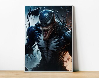 Venom Poster Painting - Etsy