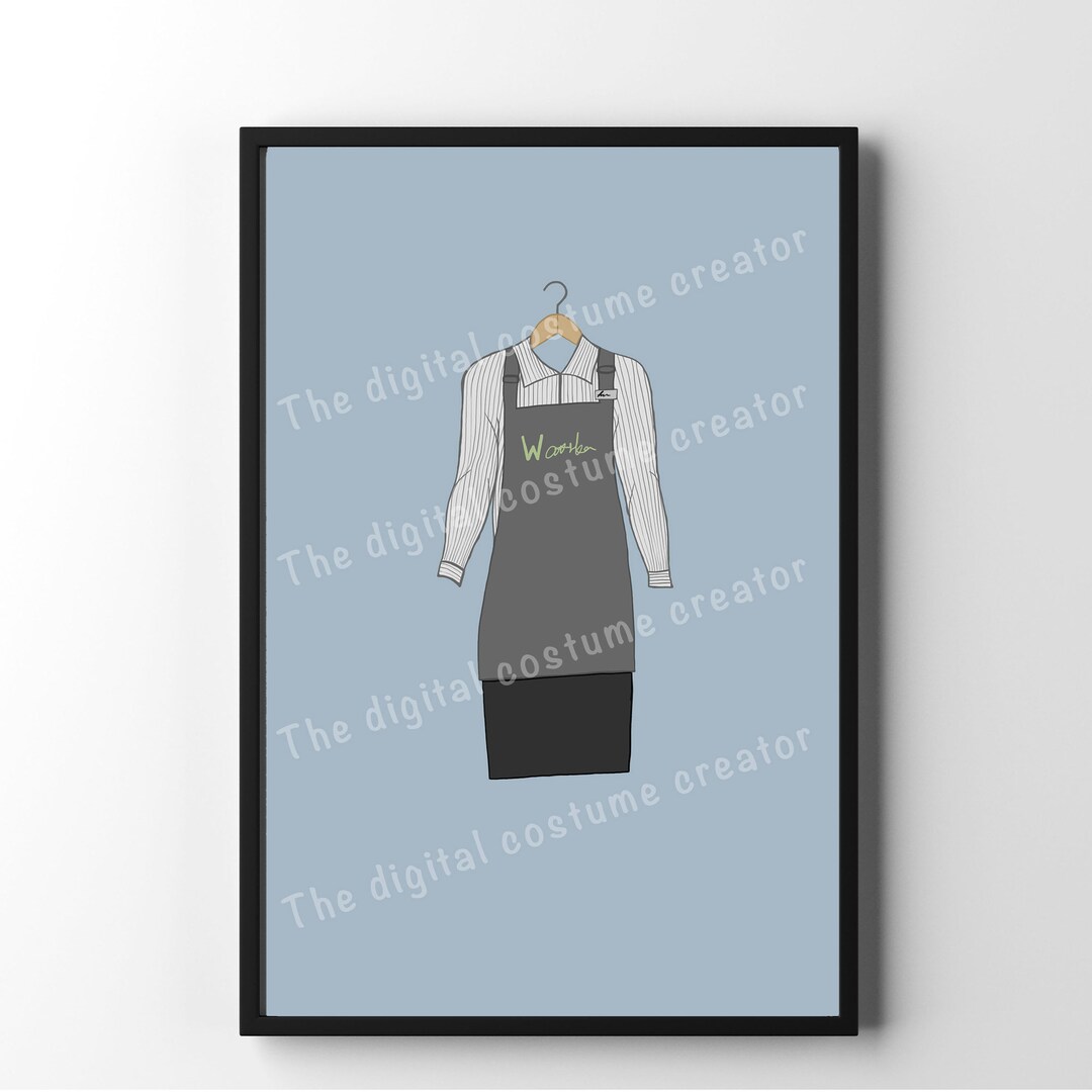 Supermarket Uniform Digital Download - Etsy