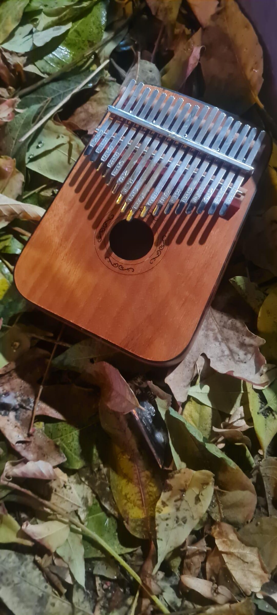 Handcrafted Kalimba / Marimba Thumb Piano - 17 Keys African Mbira ...