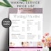 Waxing Services Price List Template Canva Brazilian Waxing Bikini Flyer ...