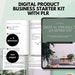 Digital Product Business Starter Kit Plr Digital Product Starter Guide ...