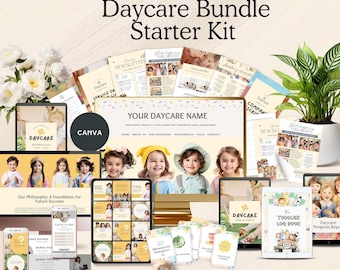 Daycare Forms Bundle, Canva Templates - Etsy