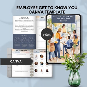 Getting to Know You for Coworkers Employee Get to Know My Team ...