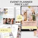 Event Planner Intake Form Canva Template Event Organizer Service ...