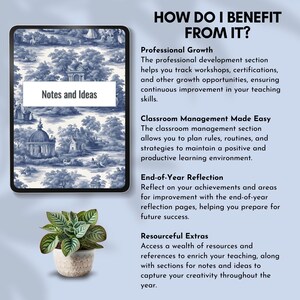 Printable Teacher Planner 2024-2025 Templates Teacher Planner 2024-2025 ...