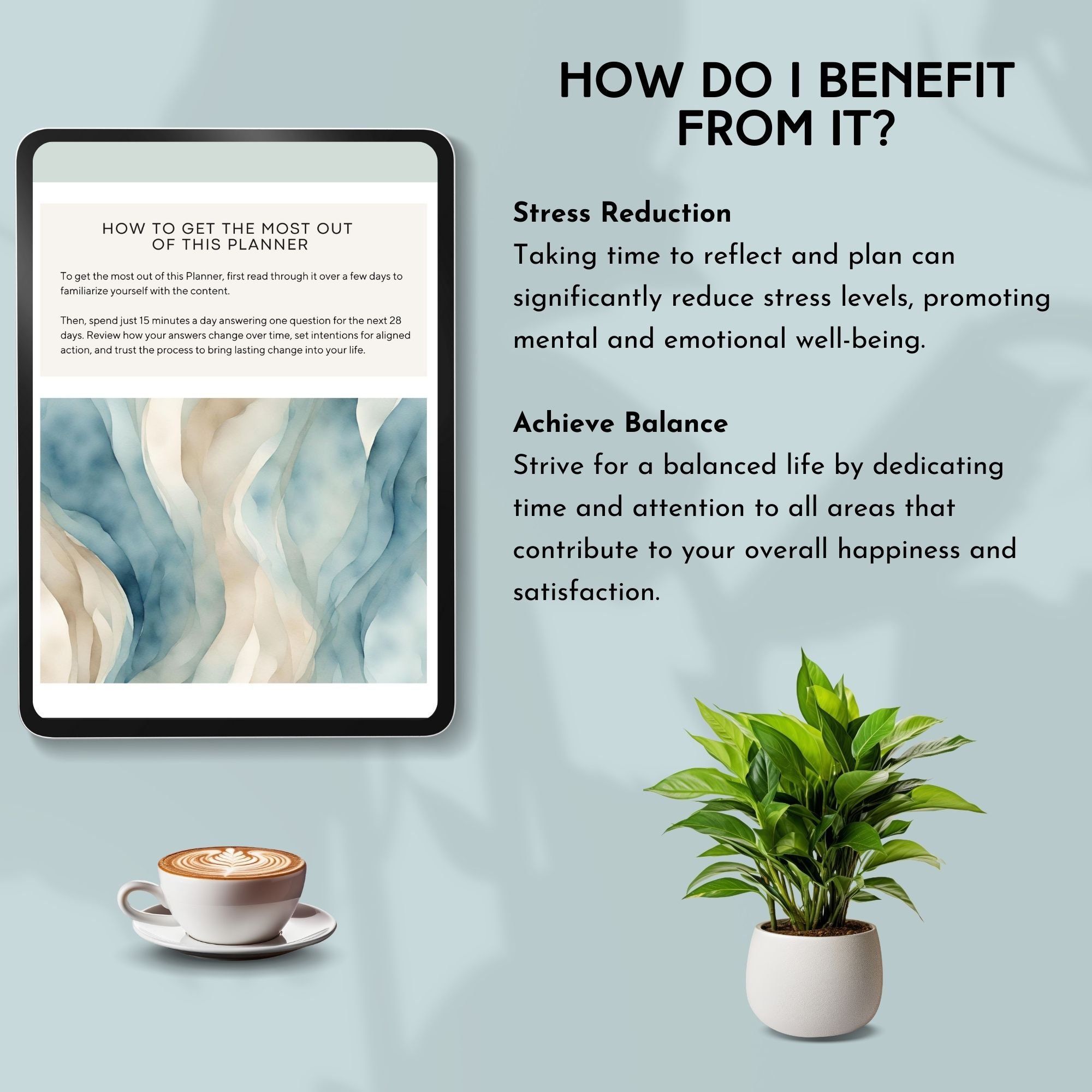 Work Life Balance Planner Productivity Plan Printable Journalling ...