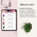 Bar Business Plan Template Cocktail Lounge Business Planner Wine Bar ...