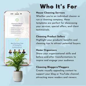House Cleaning Instagram Post Canva Template Cleaning Business Social ...