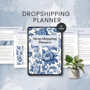 Dropshipping Planner Drop Ship Vendor Printable Guide Drop Shipping ...