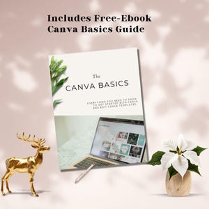 Holiday Gift Guide Template Christmas Product Catalog Digital Xmas Gift ...