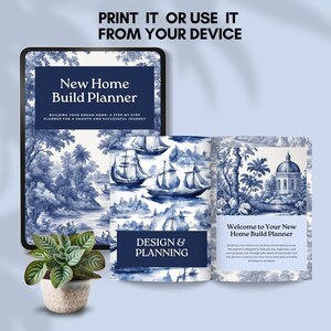 New Home Build Planner Custom Home Building Planner Template House ...