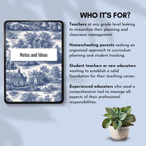 Printable Teacher Planner 2024-2025 Templates Teacher Planner 2024-2025 ...