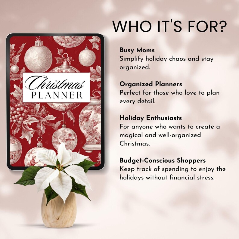The Ultimate Christmas Planner Template Xmas Checklist Printable ...