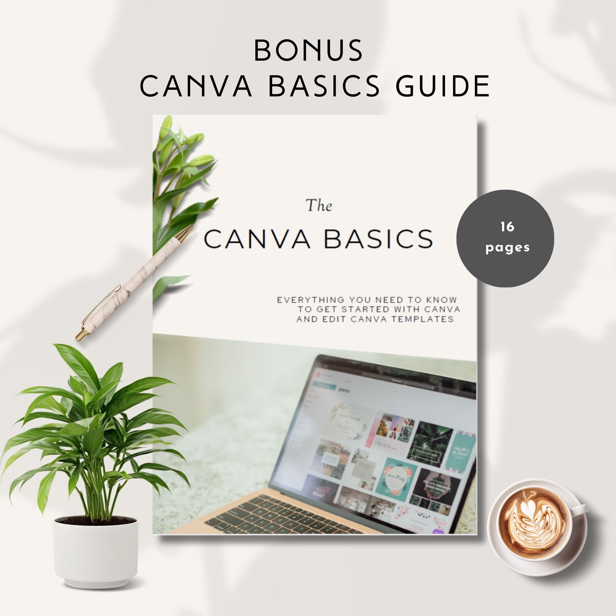 Manifest Lead Magnet Manifestation Freebie Guide Manifesting Canva ...
