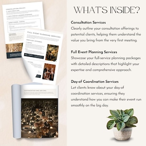 Event Planner Pricing Guide Template Event Services Price List Menu ...