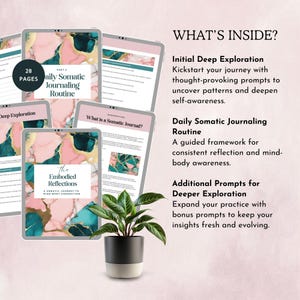 Somatic Journal Emotional Regulation Worksheet for Coaching Stress ...