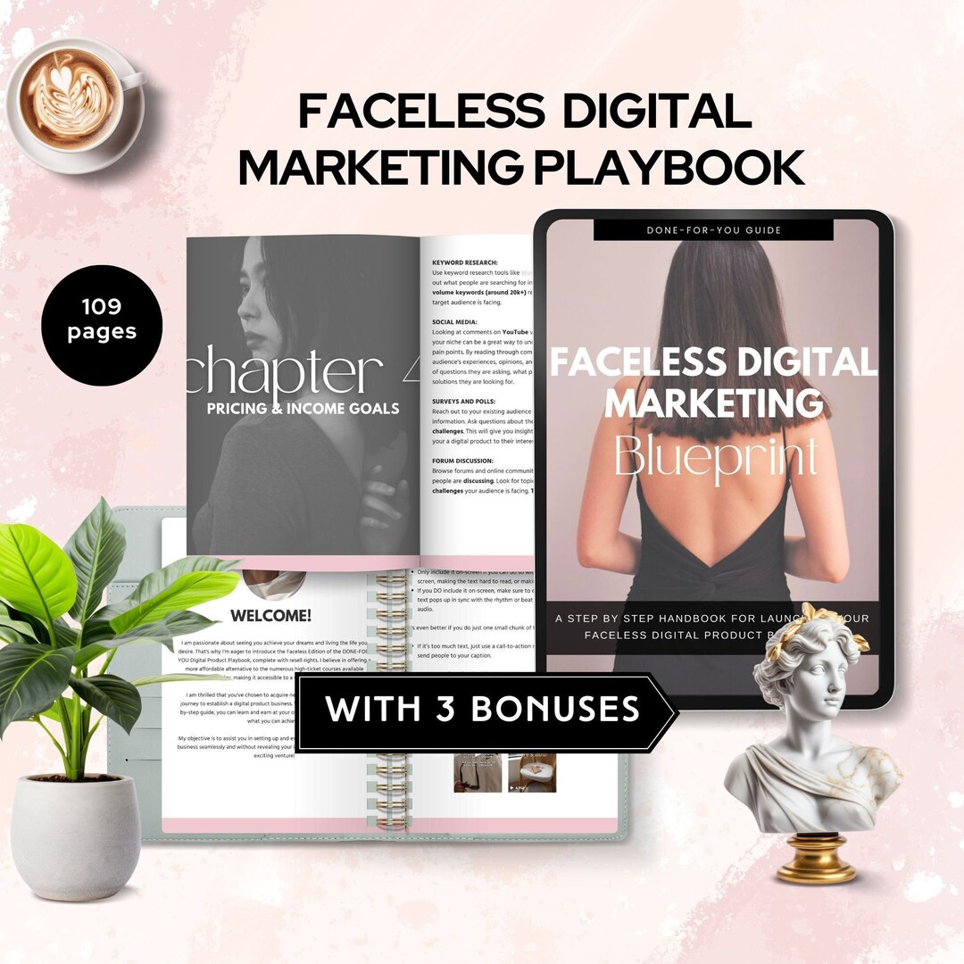 Faceless Digital Marketing Mastery Faceless Digital Marketing Playbook ...