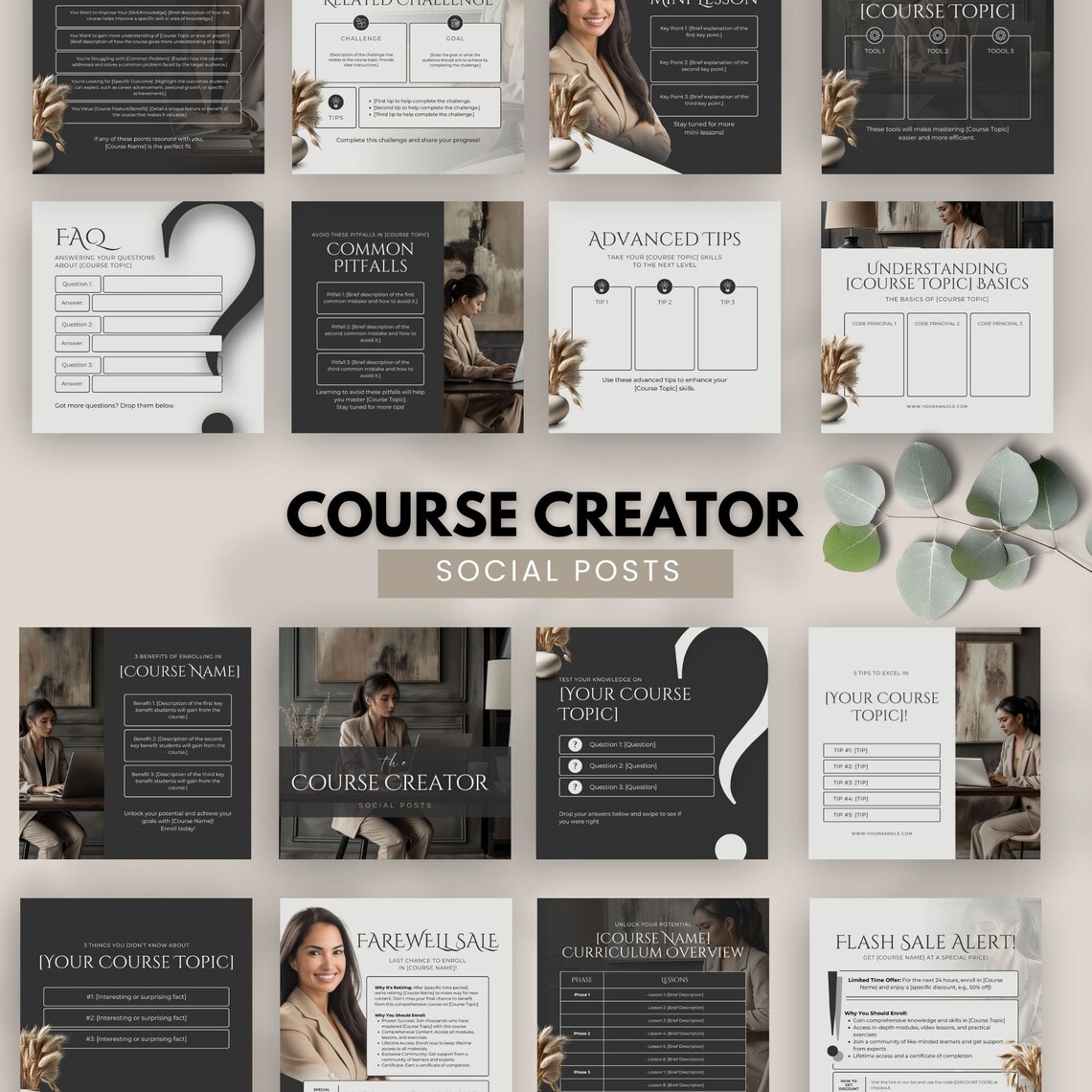 Course Creator Instagram Posts Online Course Social Media Marketing ...