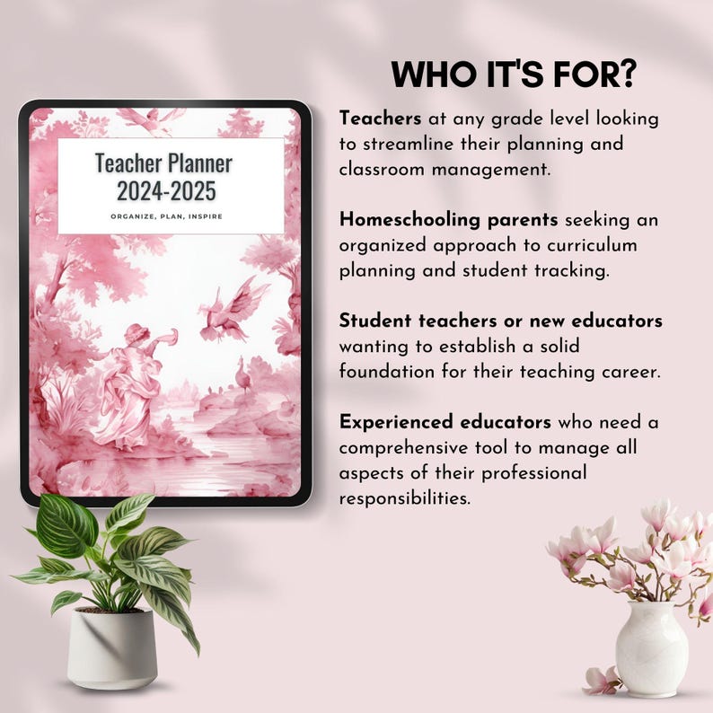 Teacher Planner 2024-2025 Pdf Teacher Weekly Lesson Planner 2024-2025 ...