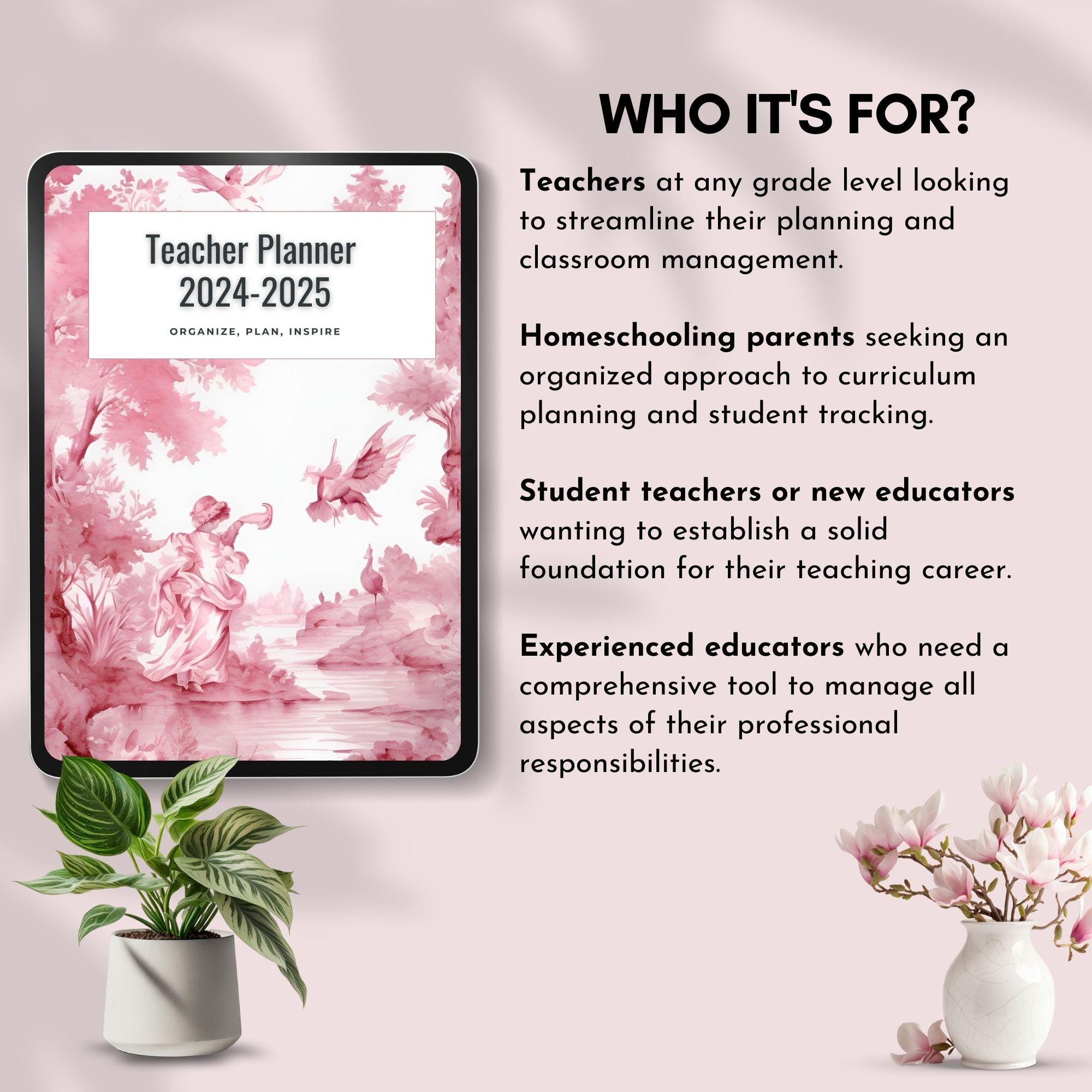 Teacher Planner 2024-2025 Pdf Teacher Weekly Lesson Planner 2024-2025 ...