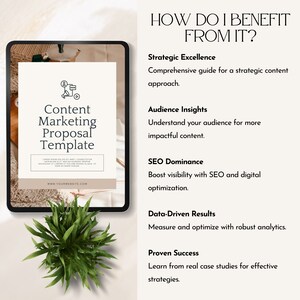 Content Proposal Template Content Marketing Proposal Digital Template ...