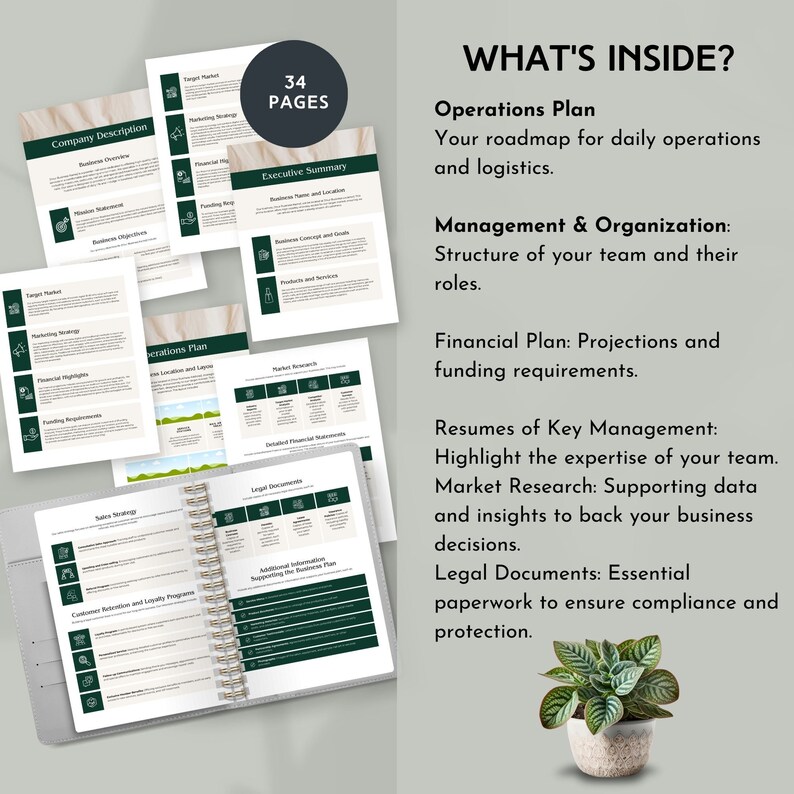 Nail Tech Business Plan Template for Nails Salon Business Proposal ...