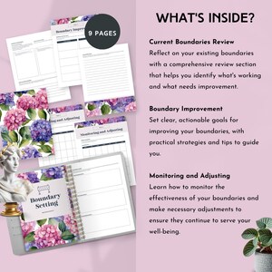 Boundary Setting Worksheet Setting Healthy Boundaries Workbook for ...