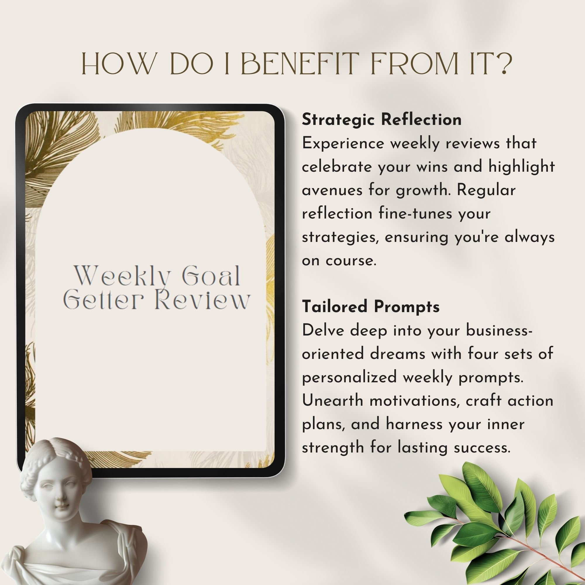 Goal Planner Bundle Journal Prompts for Goal Setting Gift for Moms ...