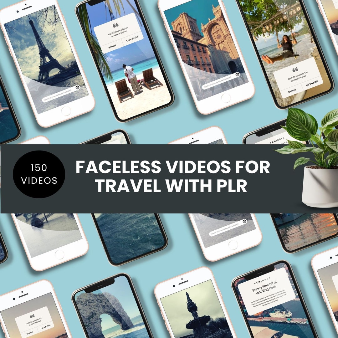 Luxury Travel Faceless Instagram Reels Videos Faceless Digital ...