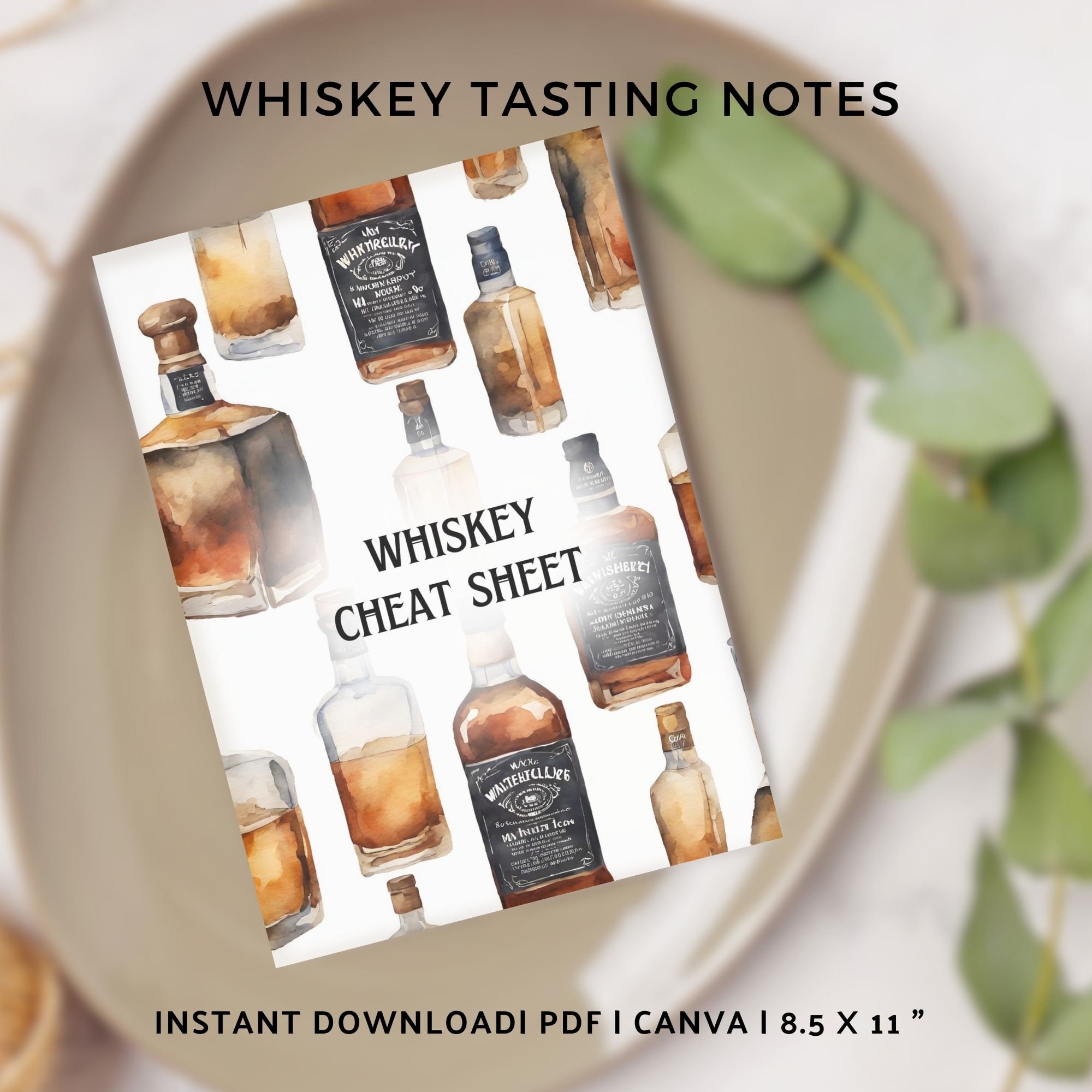 Whiskey Tasting Notes Whiskey Tasting Party Whiskey Tasting Guide ...