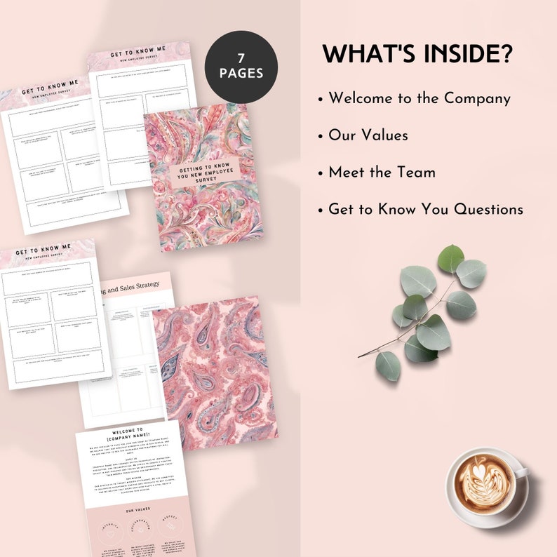 Employee Get to Know You Questionnaire Editable Getting to Know You for ...