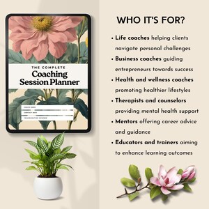 Coaching Session Planner Template Canva Client Session Note Toolkit ...