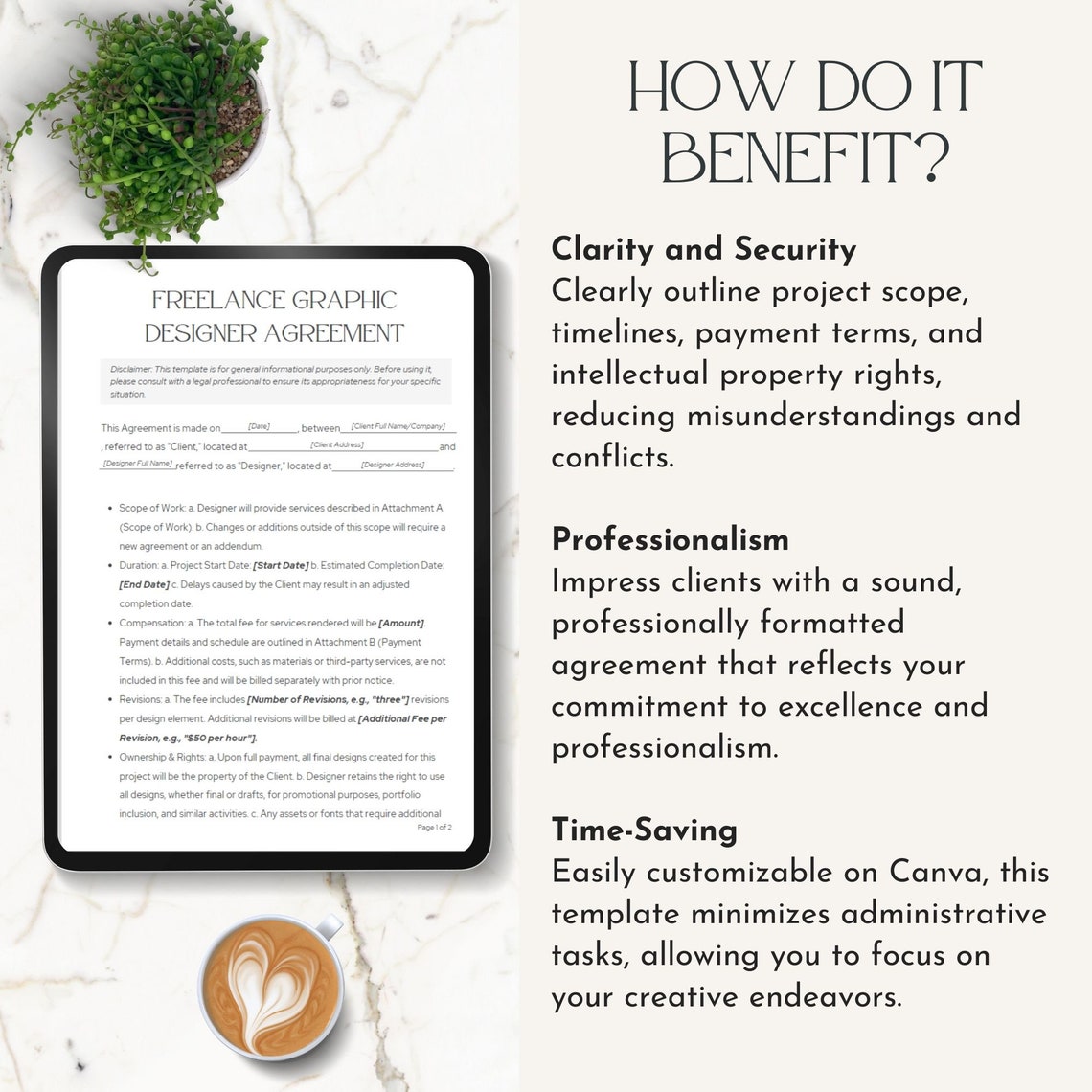 Graphic Design Agreement Template Freelance Contract Client Logo Design ...