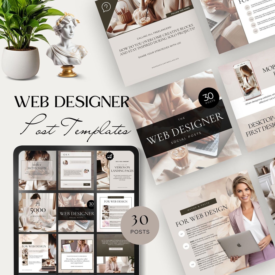 Social Media Post for Web Designer Instagram Website Designer Social ...
