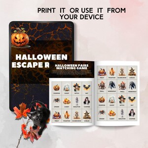 Halloween Trivia Game Bundle Halloween Party Games Kids Spooky ...