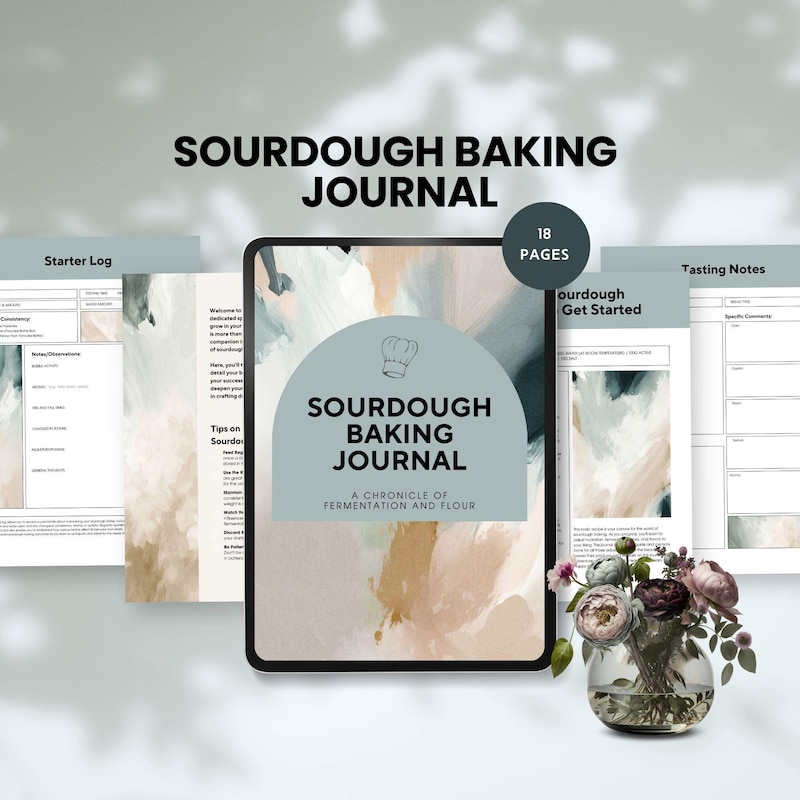 Sourdough Bakers Journal - Etsy UK