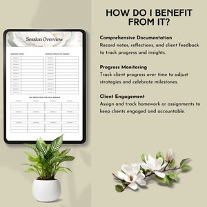 Coaching Session Planner Template Canva Client Session Note Toolkit ...
