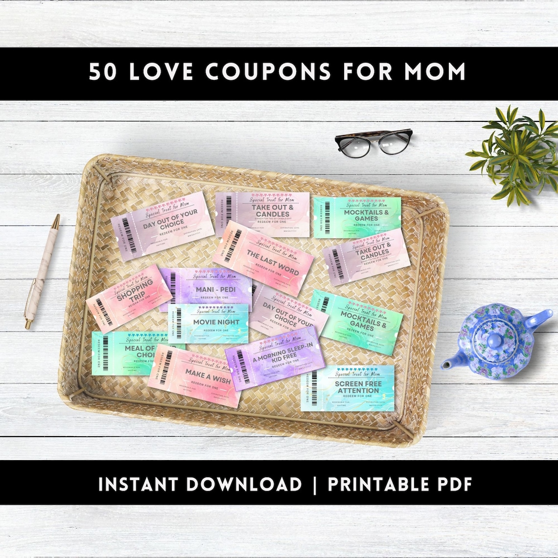 Coupons for New Mom Coupon Mom Coupon Book for Mom Coupon Gift Mom Gift ...