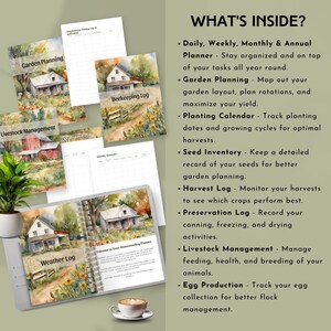 The Ultimate Homestead Planner 2024 Digital Homestead Planner Printable ...
