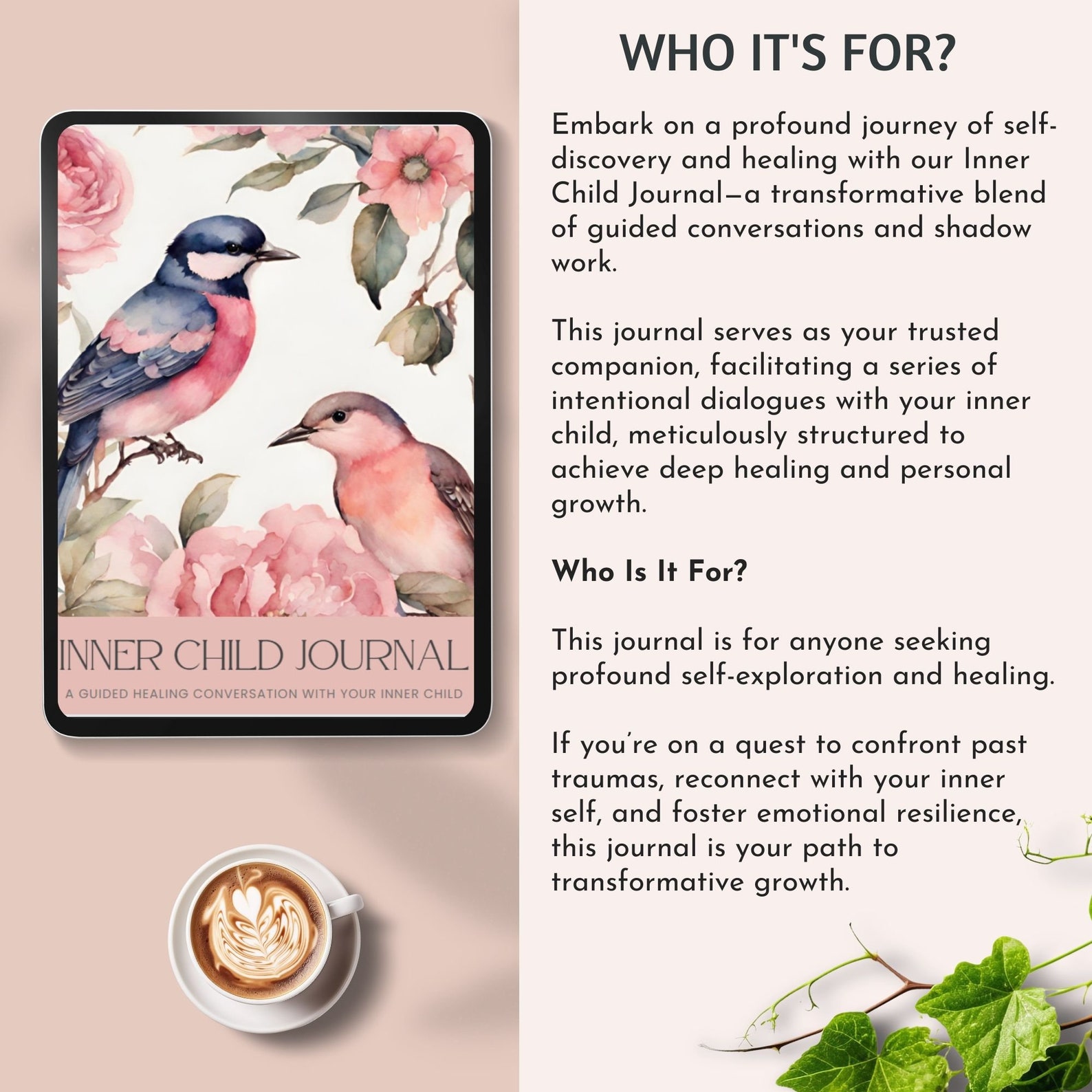 Inner Child Journal Prompts Inner Child Healing Mental Health Workbook ...