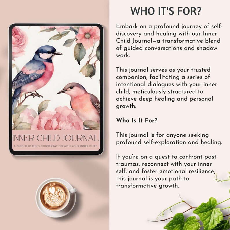 Inner Child Journal Prompts Inner Child Healing Mental Health Workbook ...