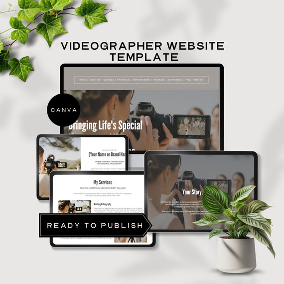 Wedding videography website templates | Beachweddingtips.com