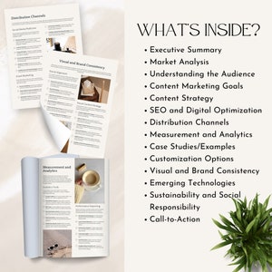 Content Proposal Template Content Marketing Proposal Digital Template ...