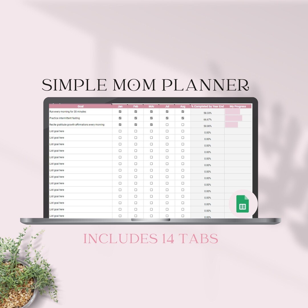 Mom Planner Working Mom Planner Household Binder Planner for Moms ...