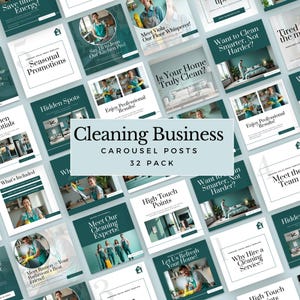 Cleaning Business Social Media Posts Professional Cleaning Service ...
