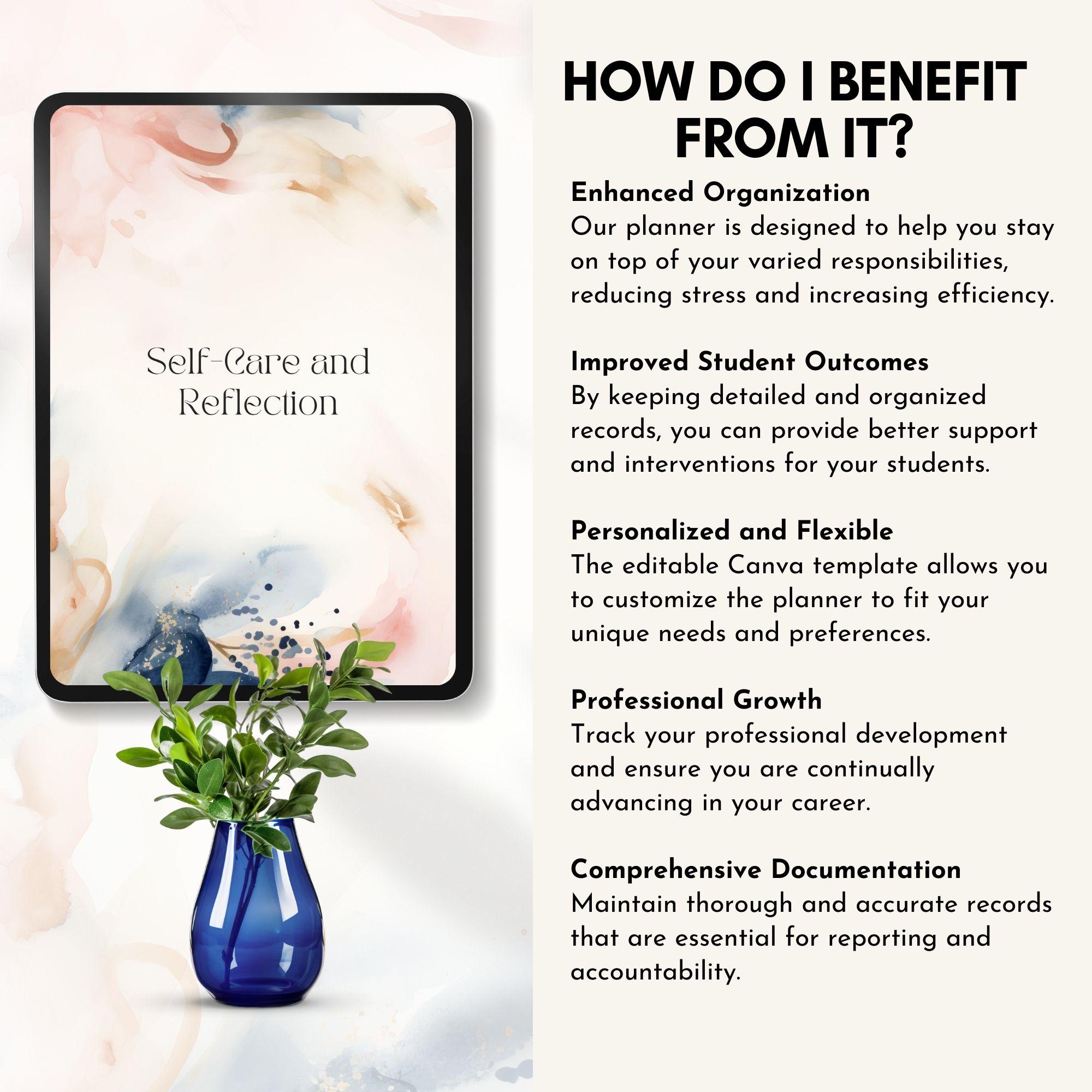 School Psychologist Digital Planner School Counselor Journal Therapy ...